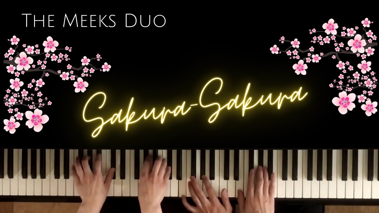 Sakura-Sakura Variations (Piano 4-hands) by Scott Meek