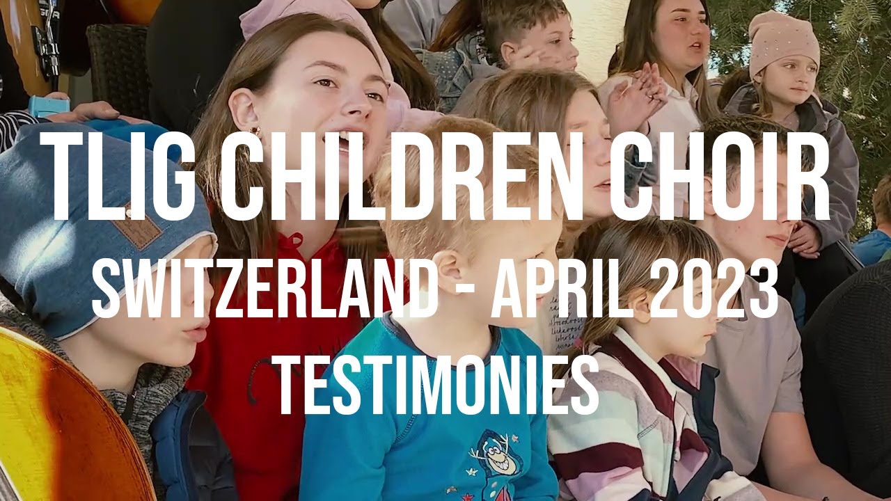 Testimonies of TLIG Children Choir - Meeting with Vassula in ...