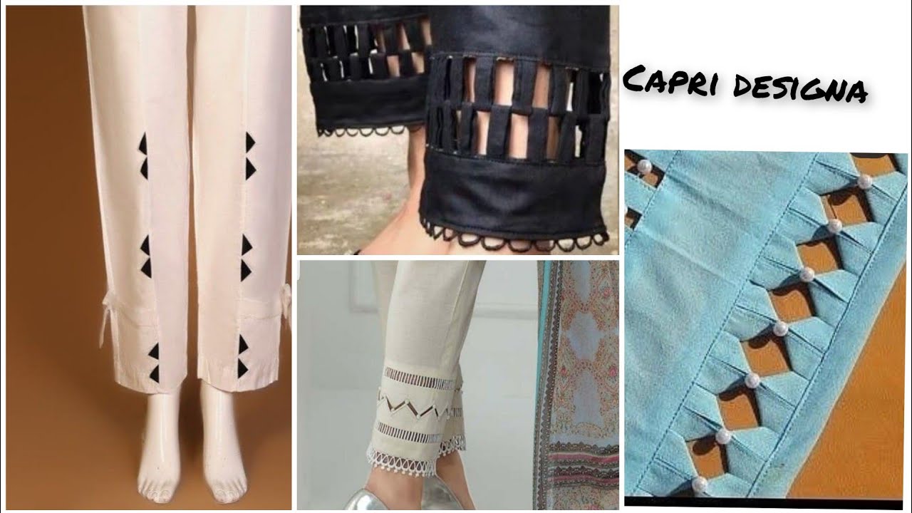 latest and fashionable capri designs for girls #capridesigns2022 ...