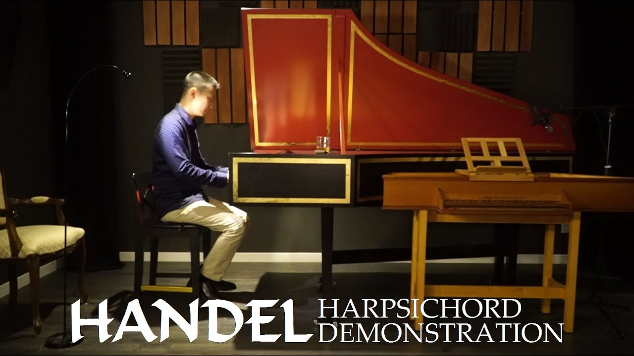 HANDEL Air with variations, Suite HWV 434 B-flat major (harpsichord ...