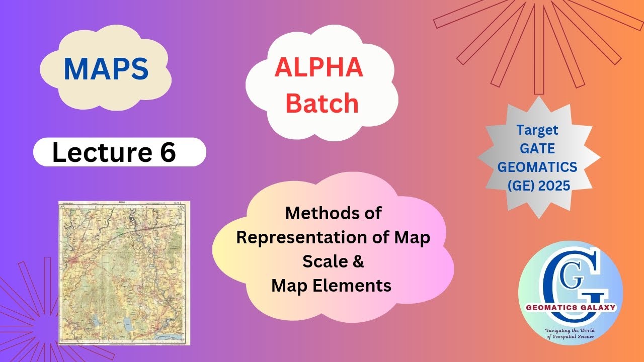 ALPHA BATCH| Gate GE 2025| Maps| Class 6| Map Scale| Graphical Scale| R ...