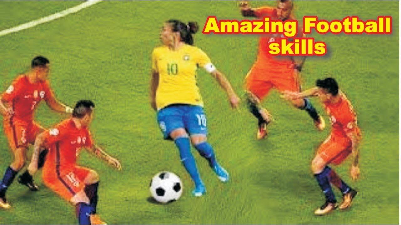 amazing football skills - best football skills - YouTube