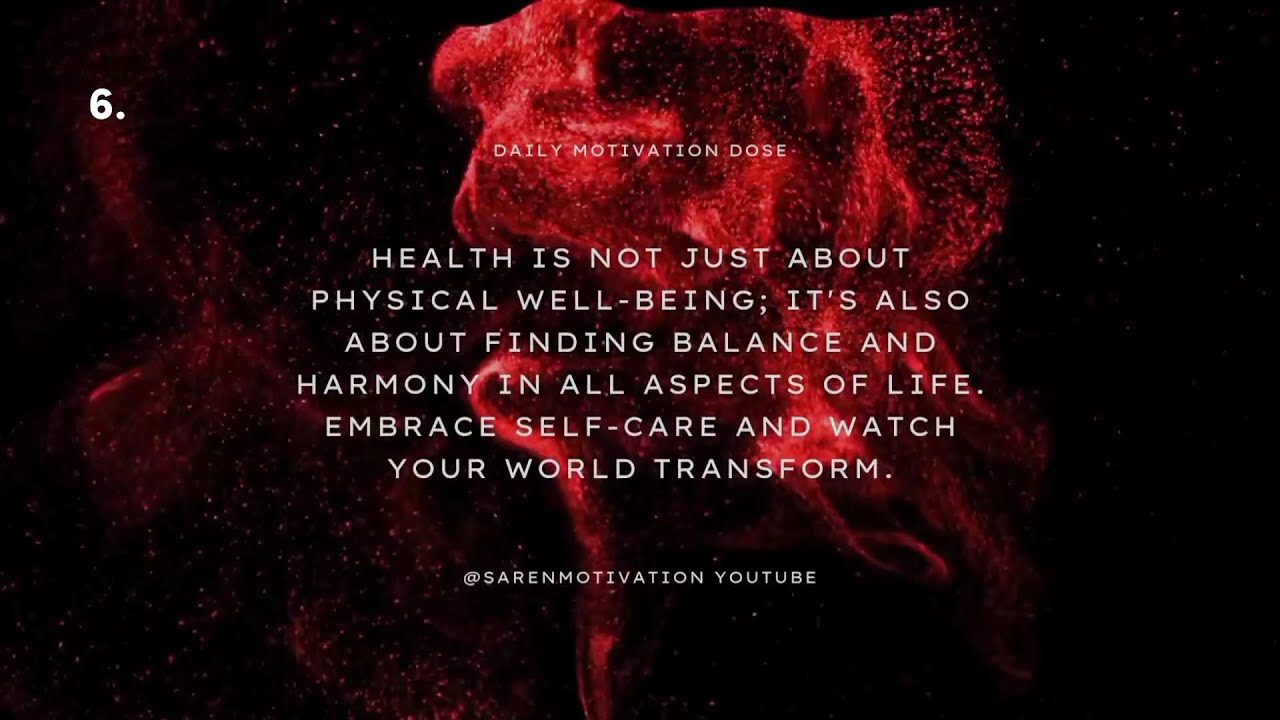 Top 5+ Best Health Motivation Quotes That Will Be Therapeutic for You 🌿 ...