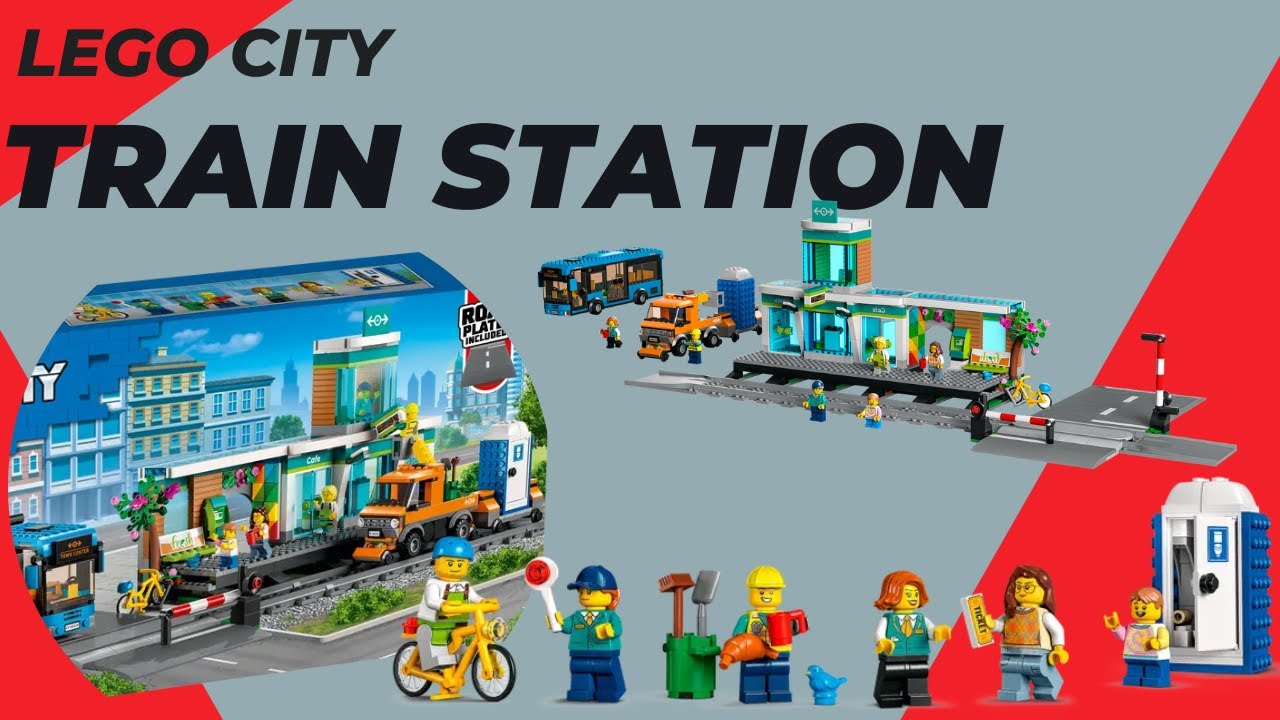 Last Chance to Get the LEGO 60335 Train Station! 🚂 Don't Miss Out ...