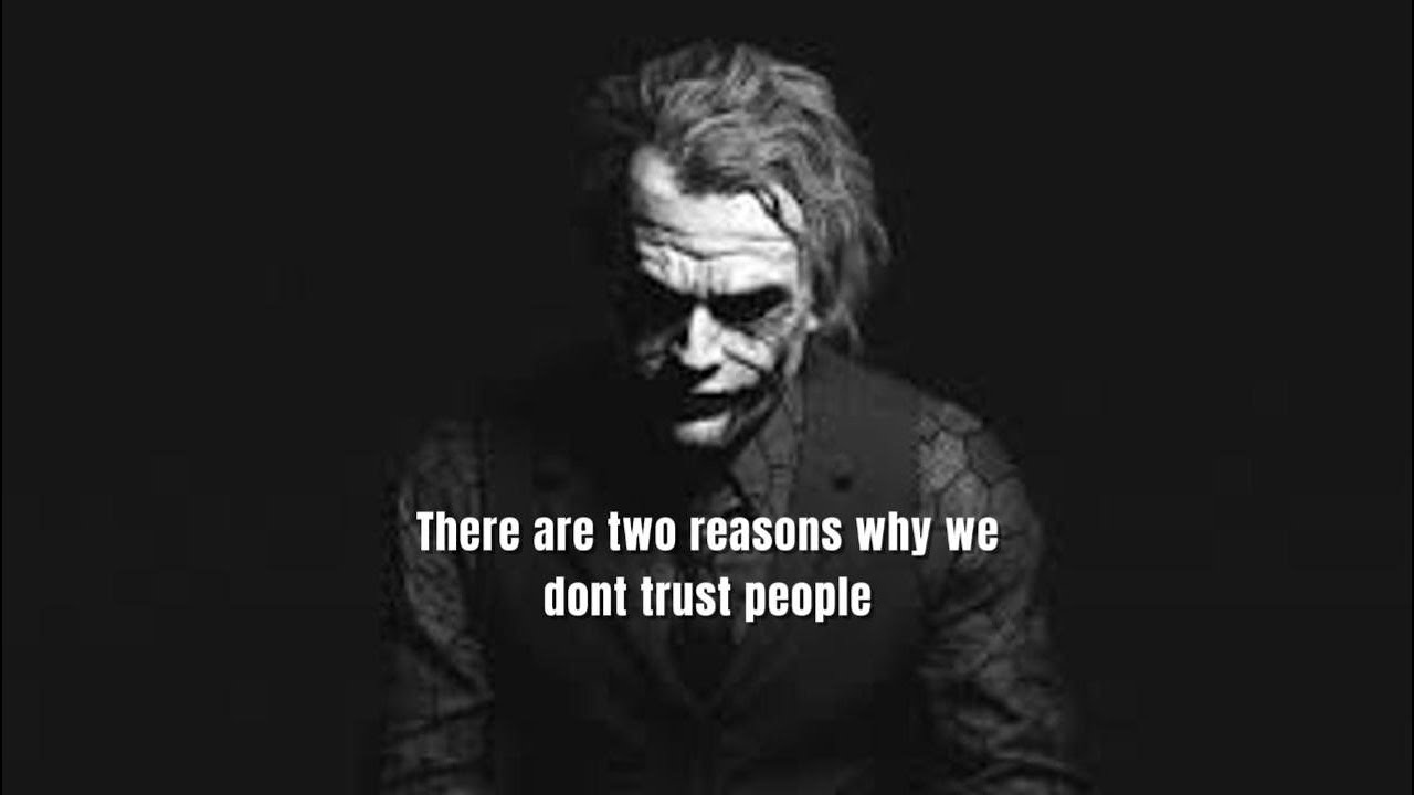 2 reasons why we don't trust people - YouTube