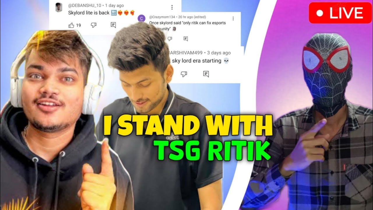 I STAND TSG RITIK - YouTube