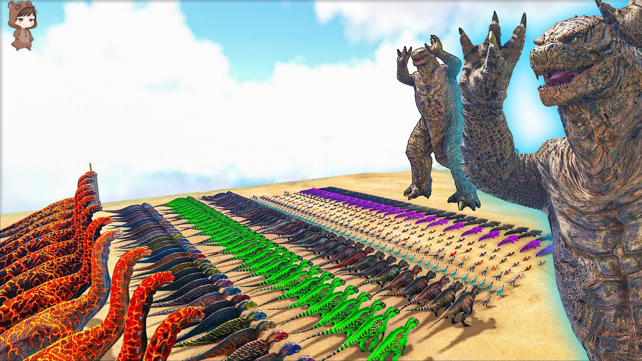 Godzilla VS Ark Additions | ARK Mod Battle Ep.175 - YouTube