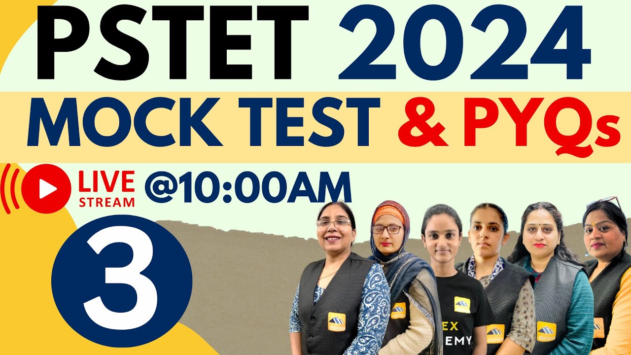 PSTET Mock Test | PSTET Previous Question Paper with Answer | PSTET ...