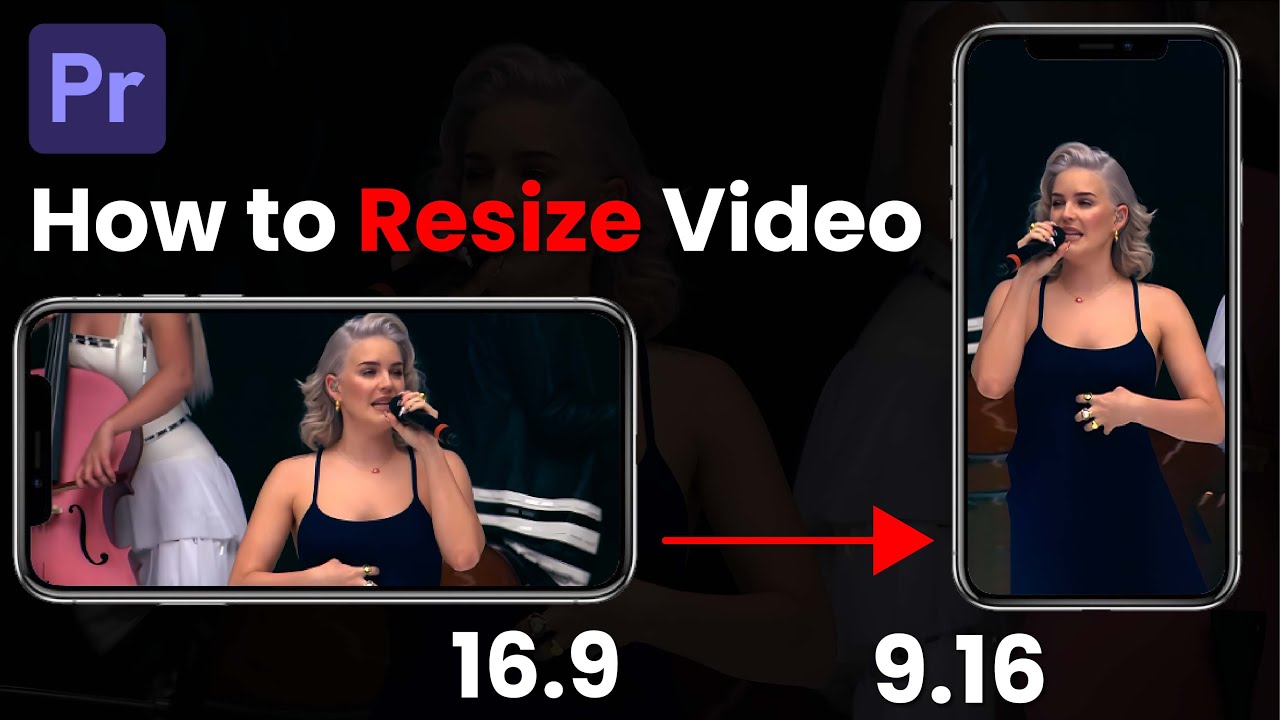 How to Resize video in premiere pro Without Losing Quality | Learn with ...