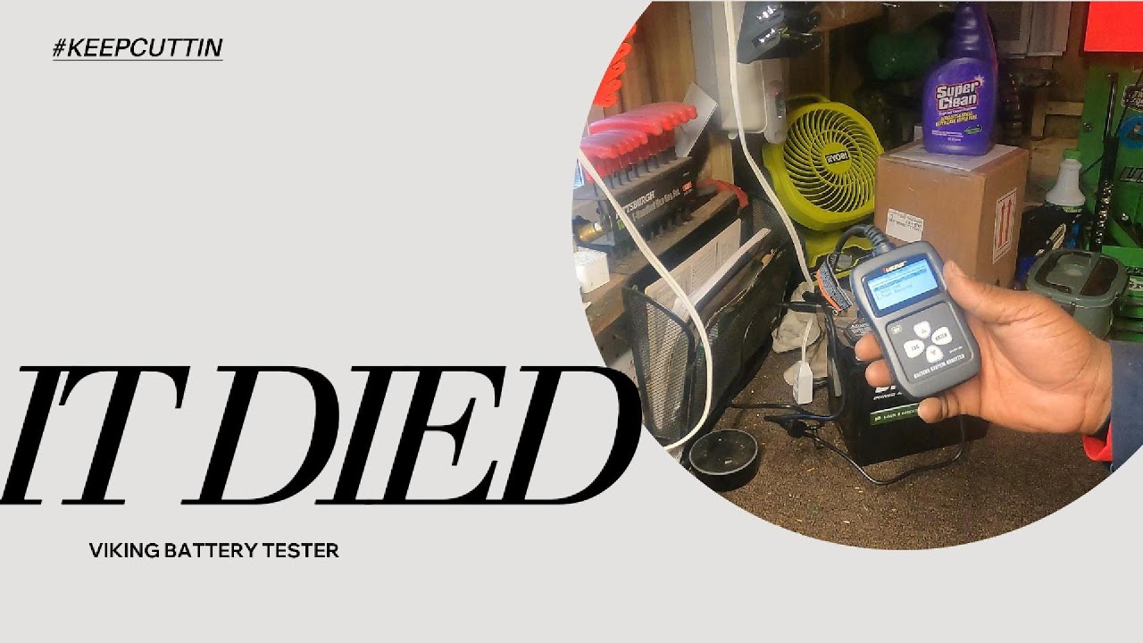 BAD BATTERY - VIKING TESTER TO THE RESCUE #harborfreight # ...
