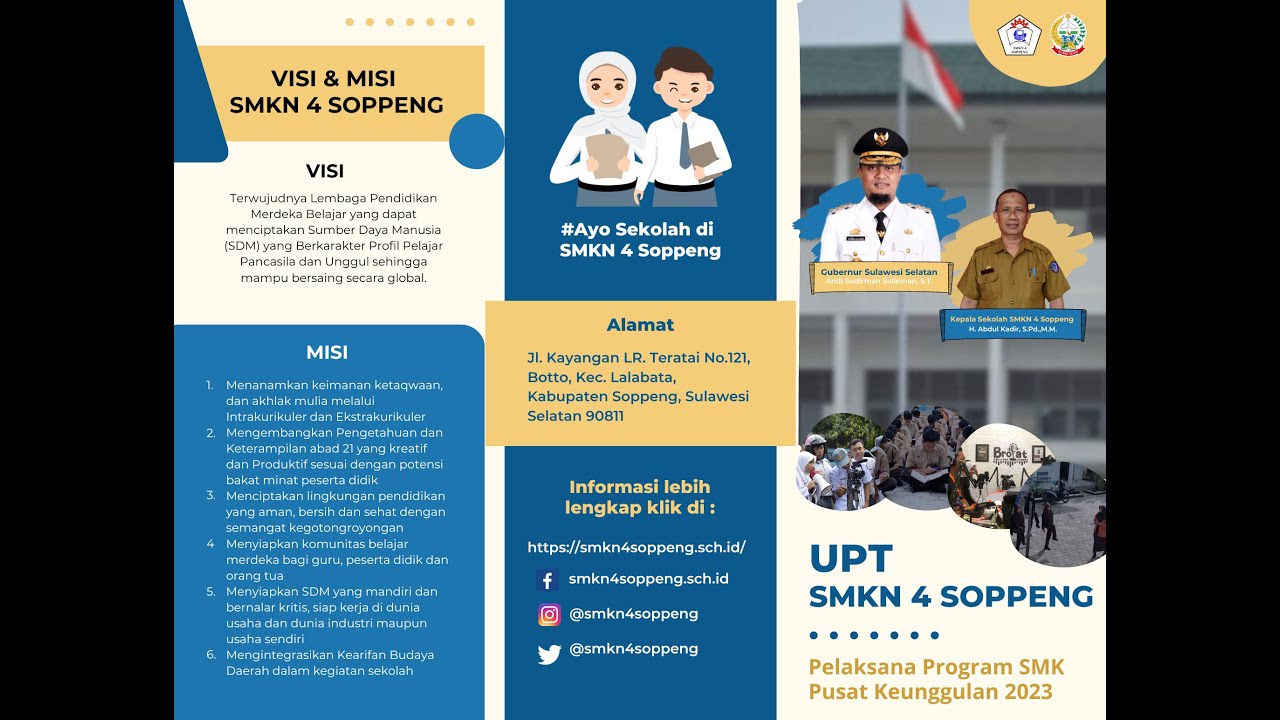 PROFIL UPT SMKN 4 SOPPENG TAHUN 2023 - YouTube