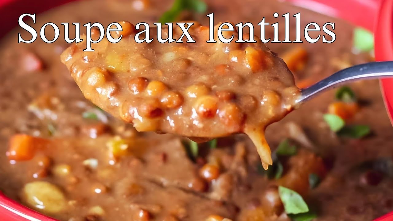 Soupe aux lentilles mauricienne/ fricassée de lentilles mauricienne ...