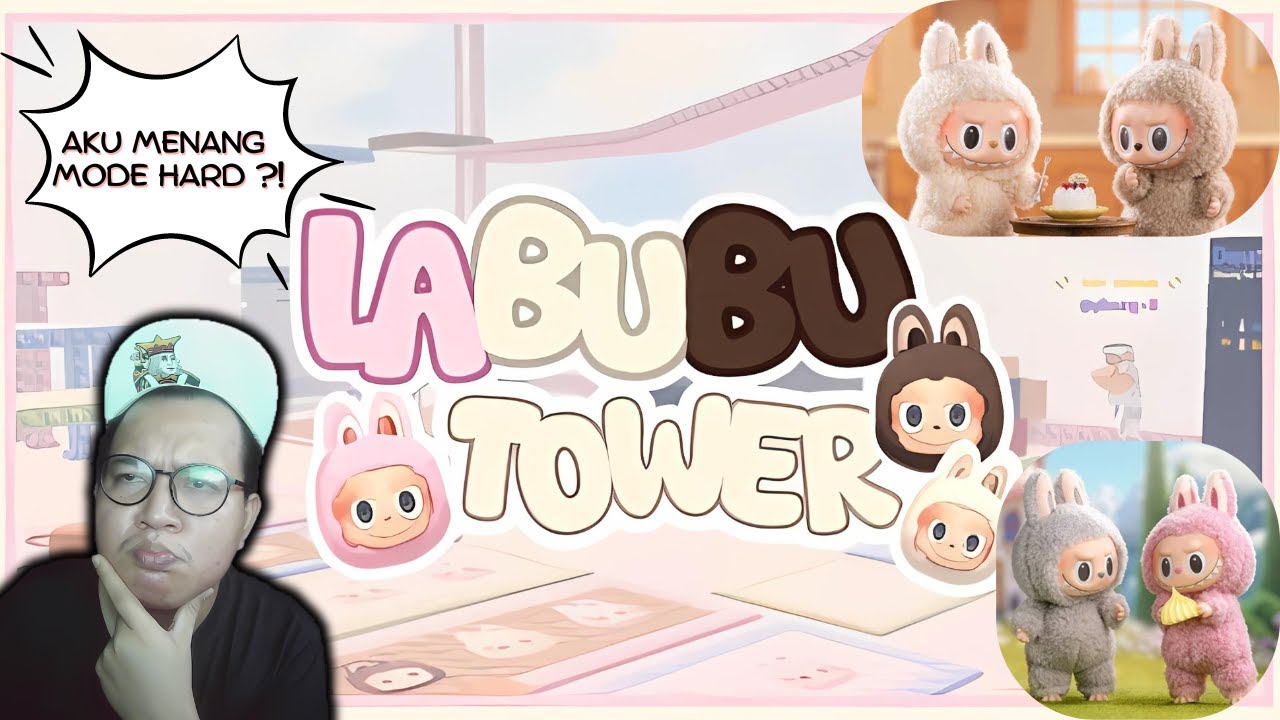 DIKEJAR LABUBU MODE HARD SANGAT MERESAHKAN ! LABUBU TOWER ! ROBLOX ...