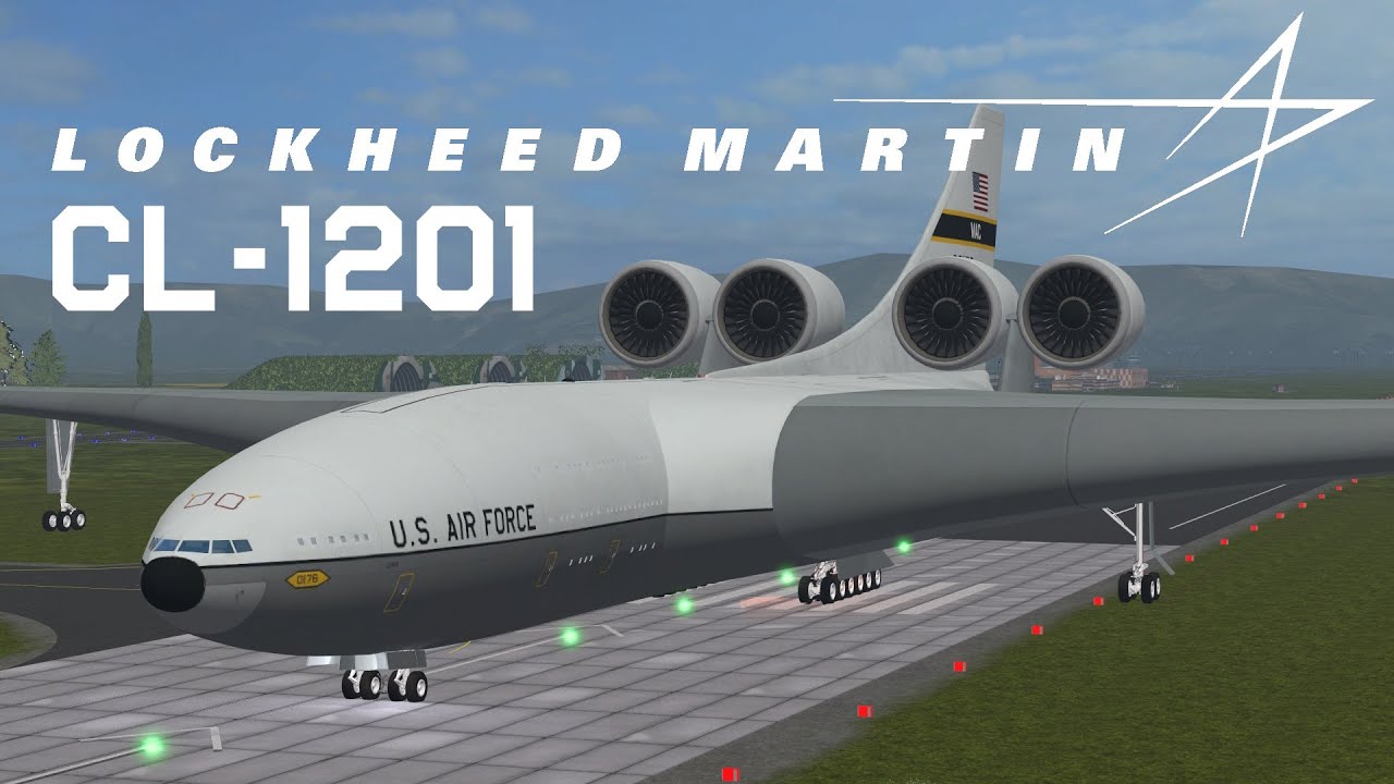 #FS17 Atomic plane Lockheed Martin CL-1201 - YouTube