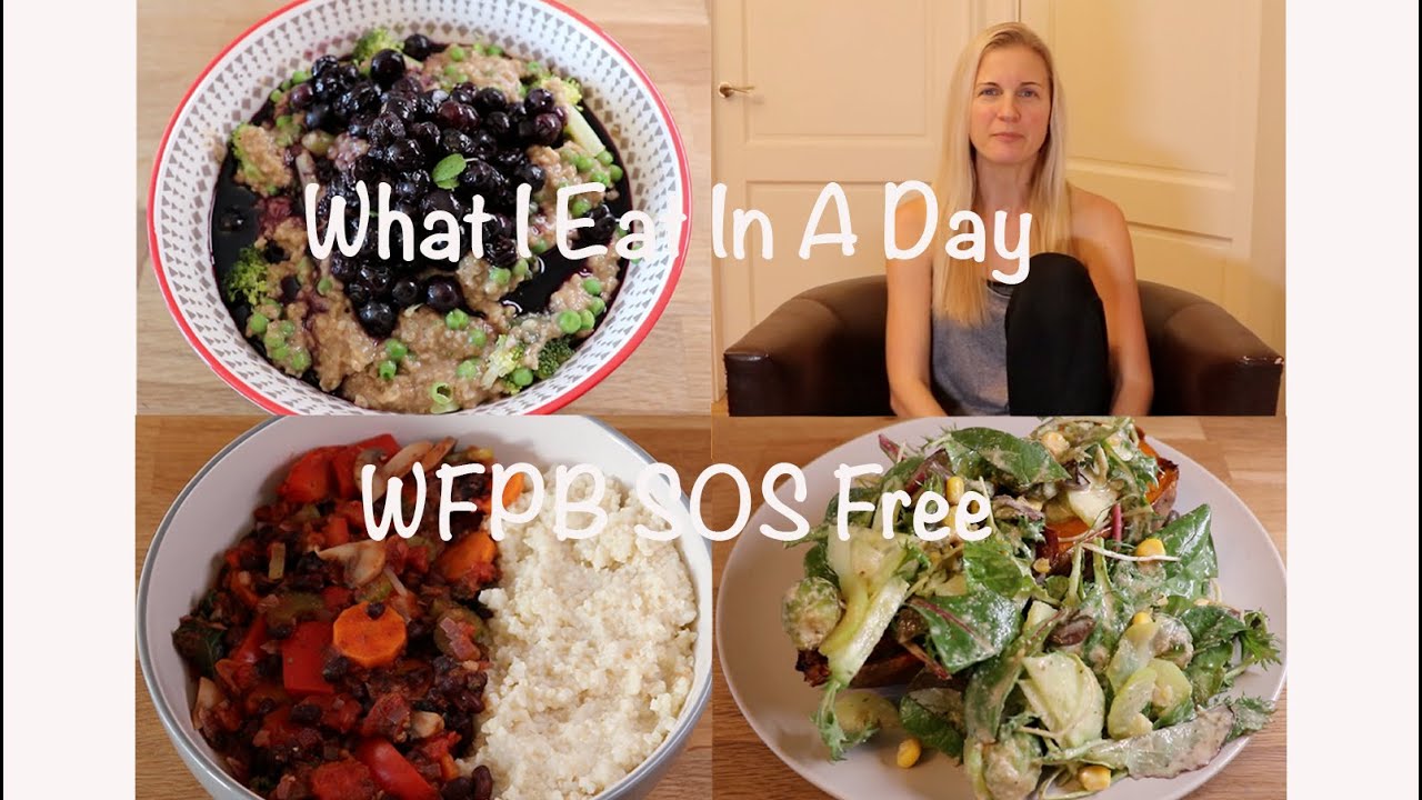 What I Eat In A Day | SOS-Free | WFPB | Vegan - YouTube