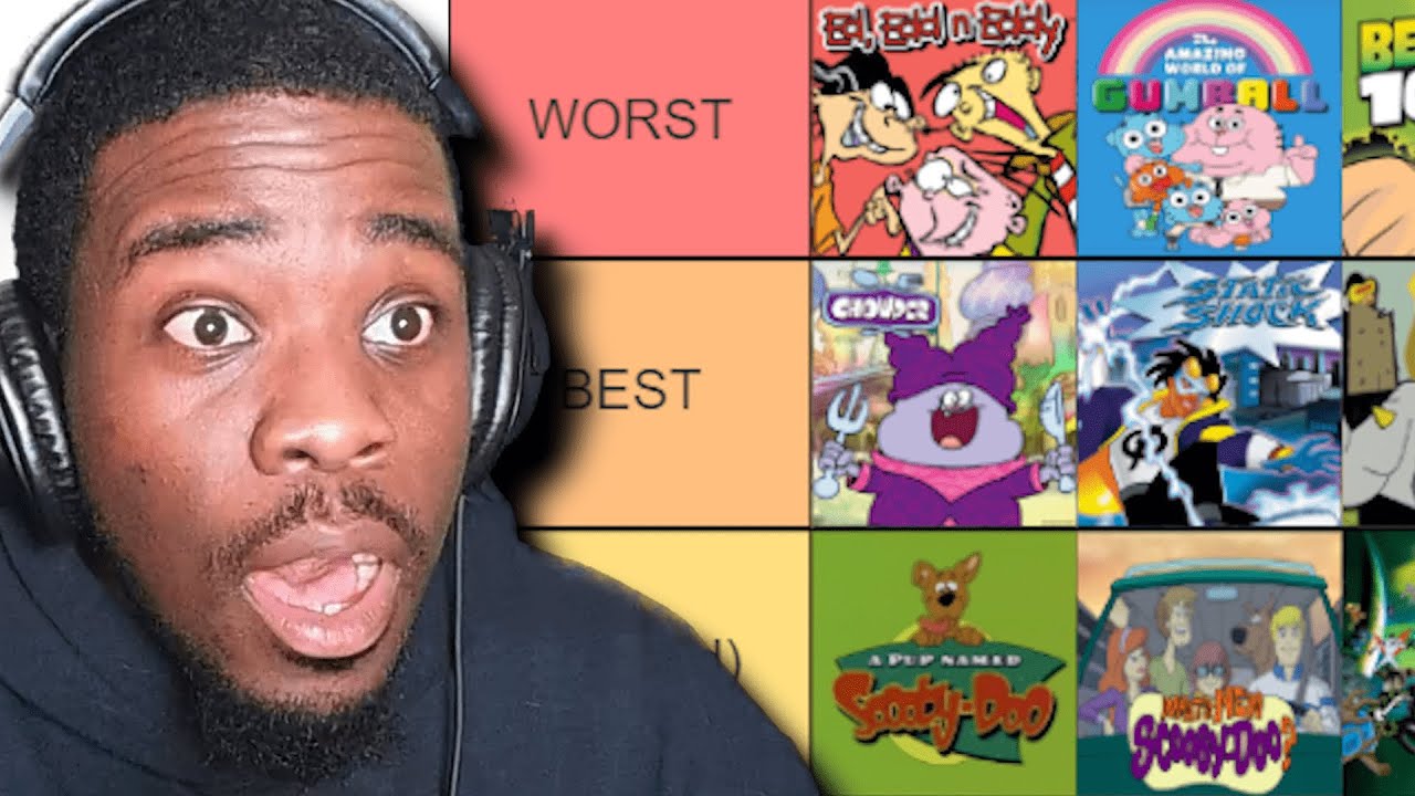The ULTIMATE Cartoon Network Tier List - YouTube