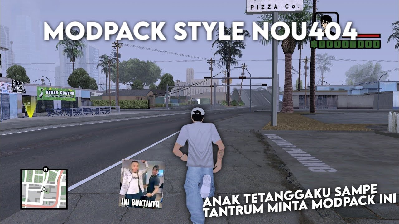 SHARE MODPACK STYLE NOU404! | GTA SAMP Android - YouTube