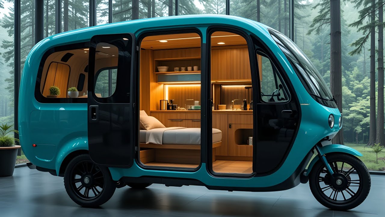 2025 EcoRide MiniPod Review: The Futuristic Electric Camper Van You’ve ...