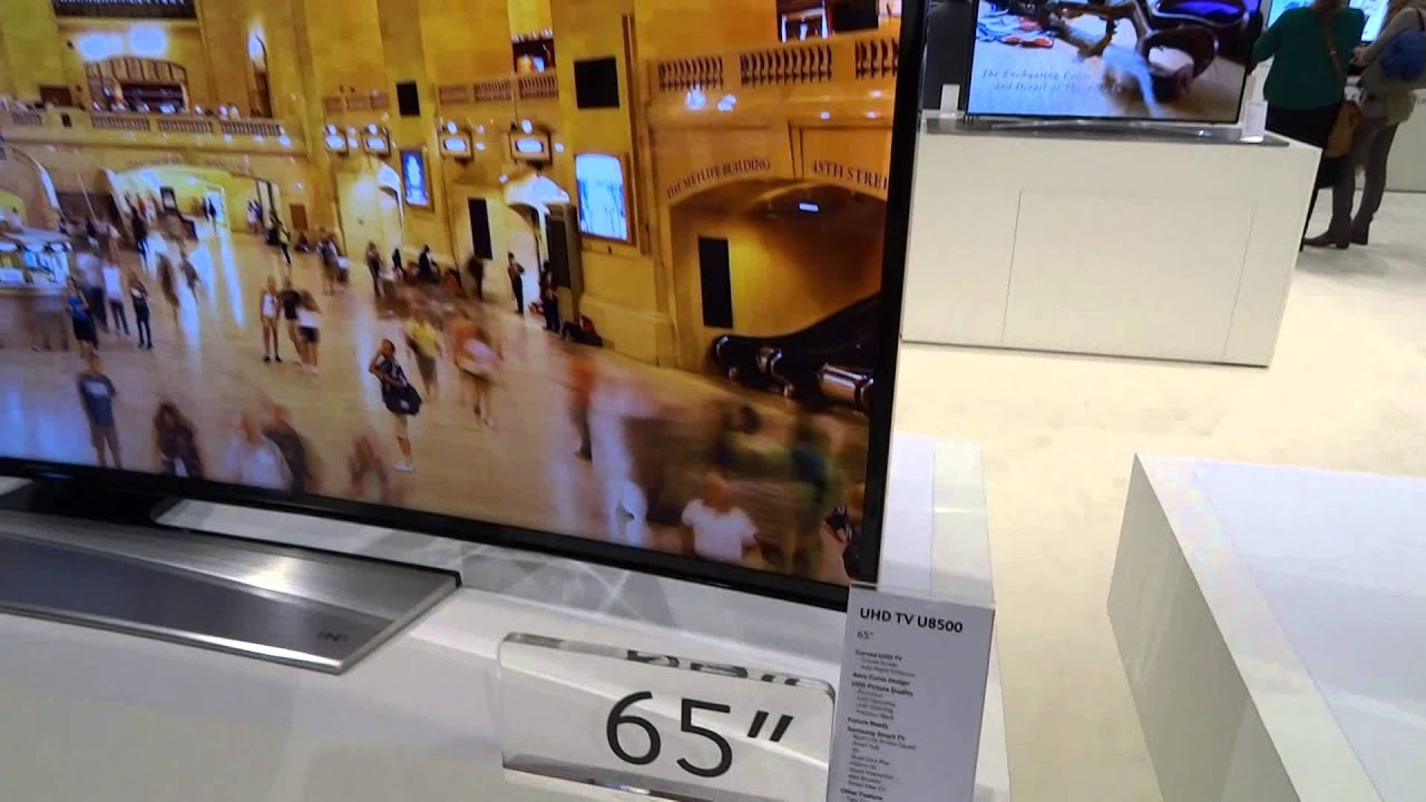 Samsung U8500 Ultra HD Curved TV Series [FullHD.gr] - YouTube