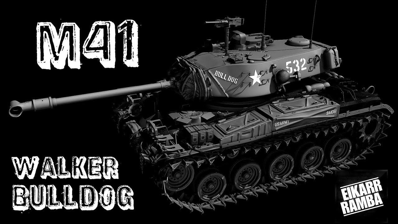 World of Tanks Replay | "M41 Walker Bulldog" goes crazy | #401 ...