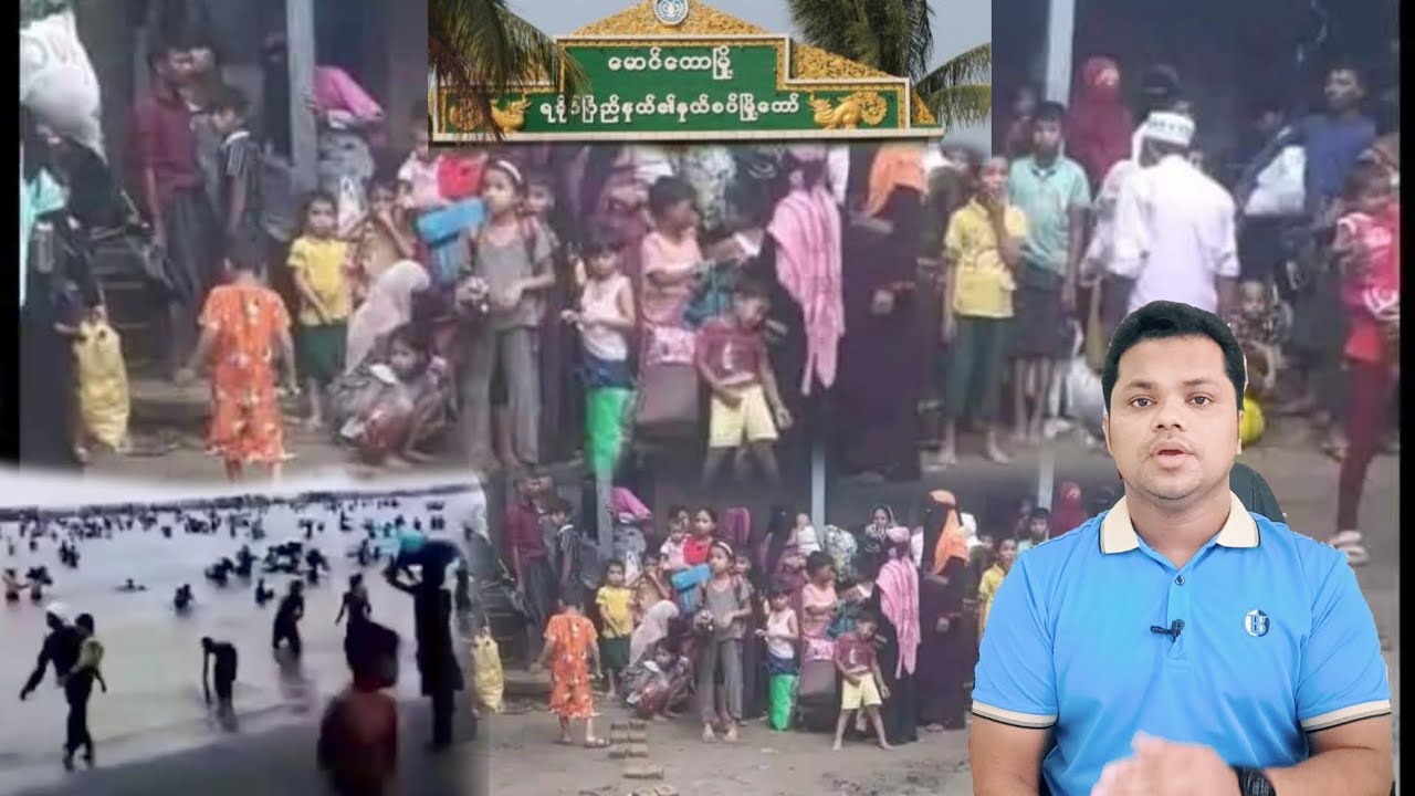 AA forcing Rohingyas to leave their village in Arakan State Nurkamal 360 - YouTube