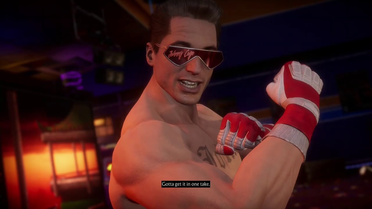 MK11: Johnny Cage vs Johnny Cage | Mirror Match - YouTube