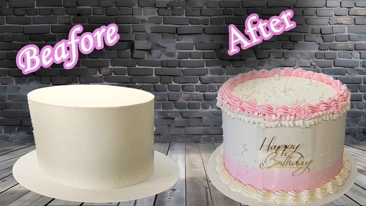 How to make Cake Lambeth/Lambeth Over piping tutorial/Easy cake ...