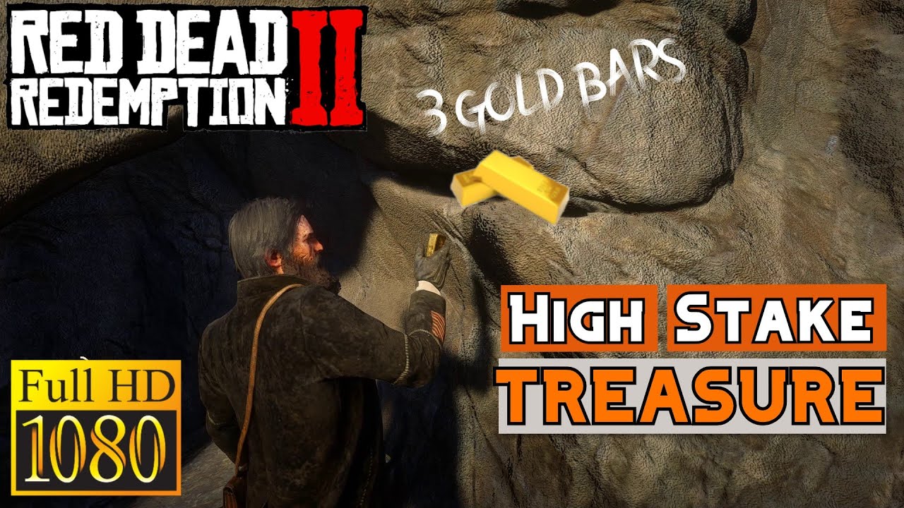 Red Dead Redemption 2 PC | High Stake Treasure Maps Locations !!(3 Gold ...