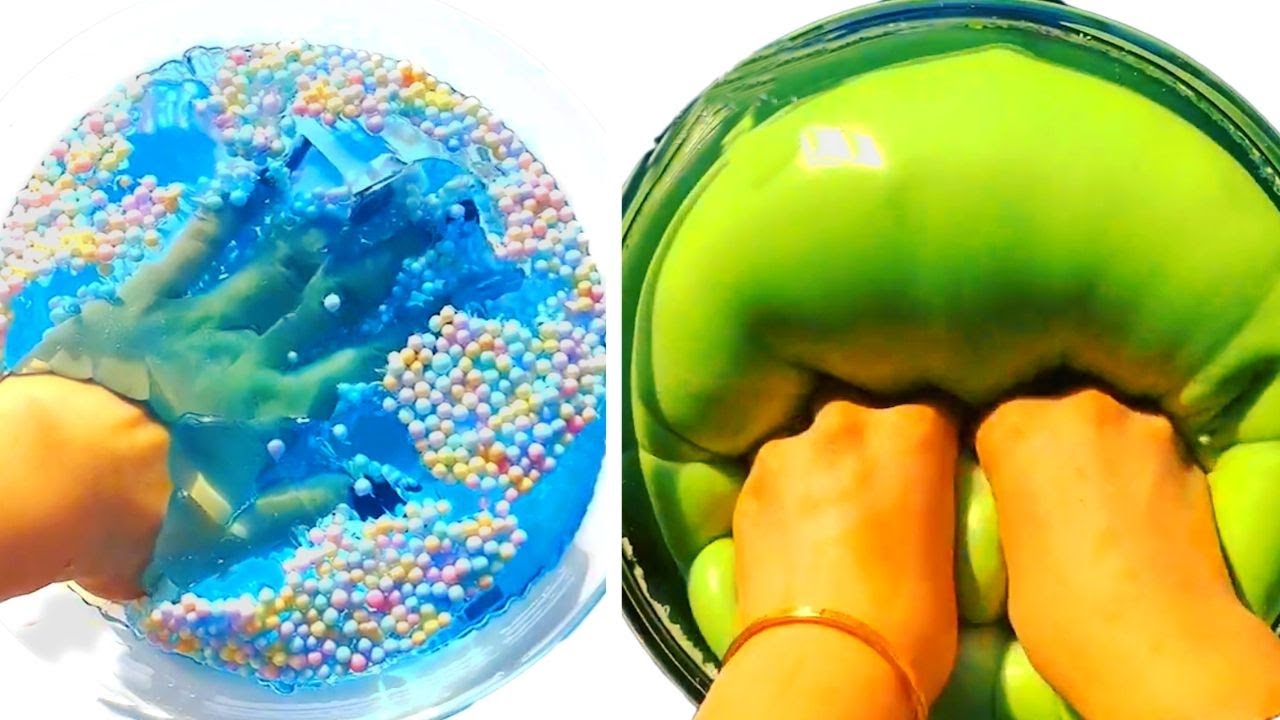Relaxing ASMR Slime ( No Talking ) || Totally Satisfying || #75 - YouTube