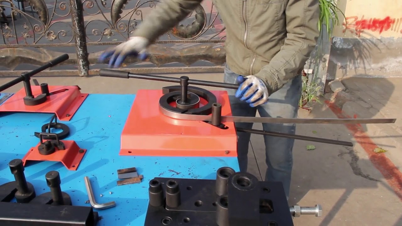 DH-SW13 Manual Wrought Iron Scroll Bender Tool Metal Craft Scroll ...