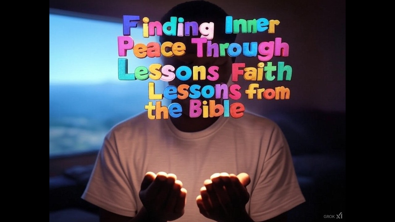 Finding Inner Peace Through Faith: Lessons from the Bible 🌿 ...
