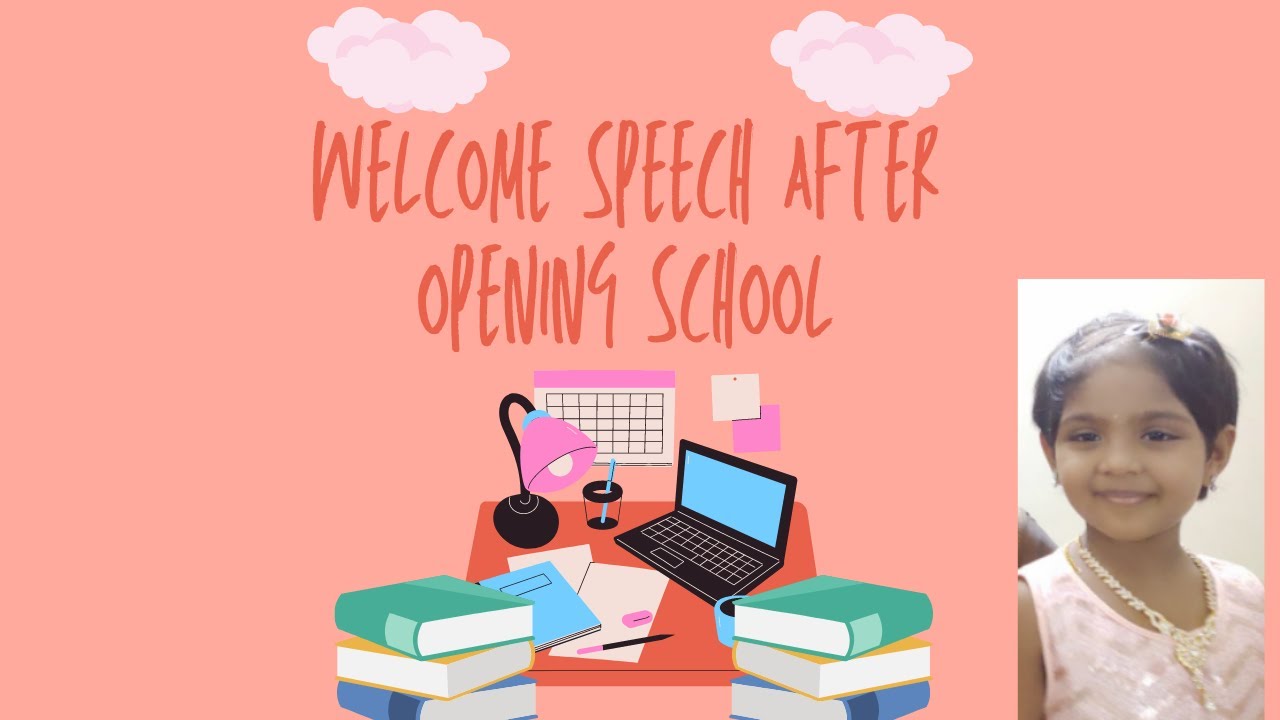 Welcome speech on the reopening day of school. - YouTube