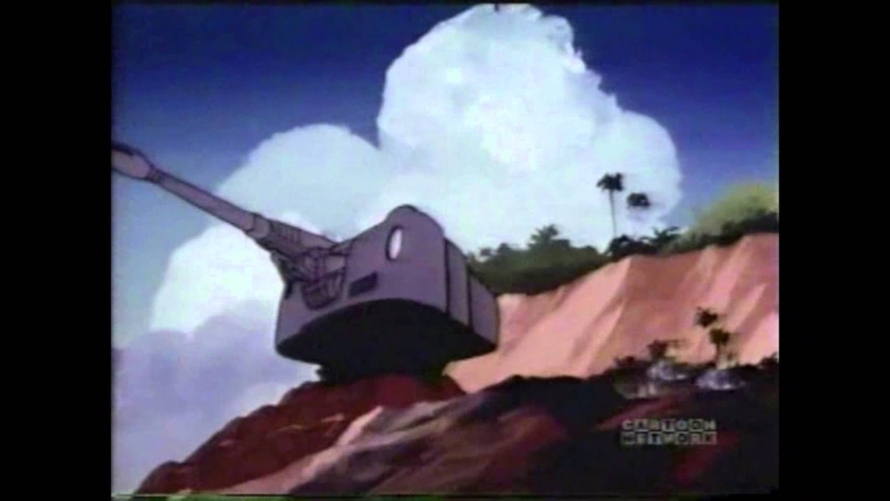 Godzilla Stepping on a Cannon (Loop) - YouTube