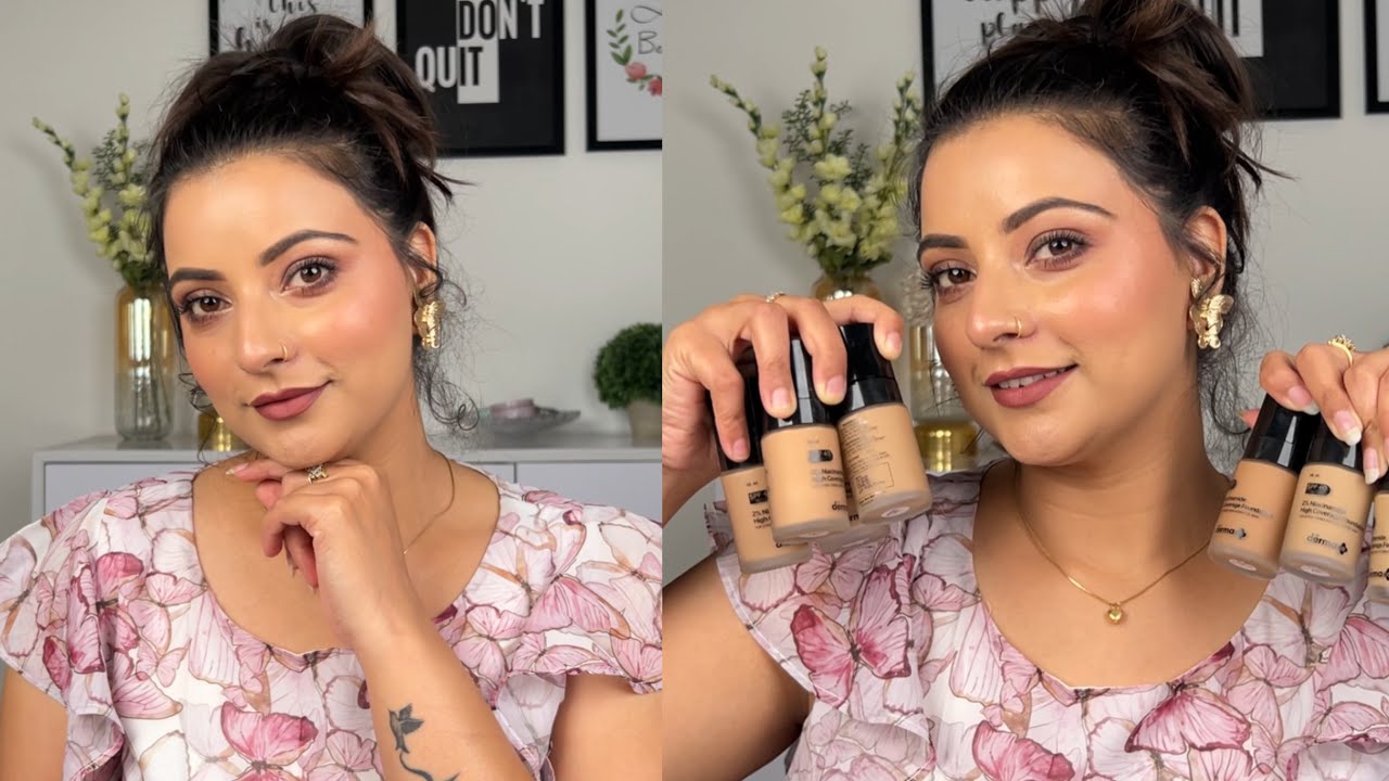 The DermaCo full coverage foundation Review | New Launched | - YouTube
