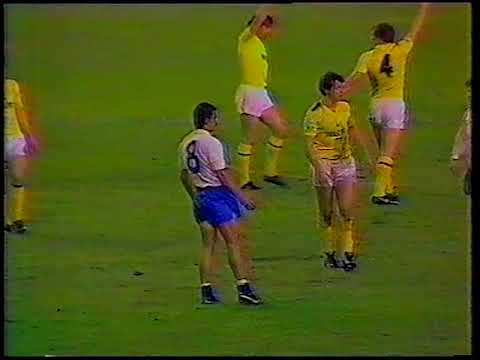 Hadjuk Split v Tottenham Hotspur.. 1984 UEFA CUP SEMI FINAL 1st Leg ...