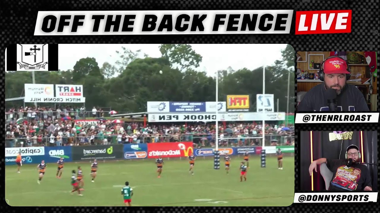 Off The Back Fence w/ The NRL Don - YouTube