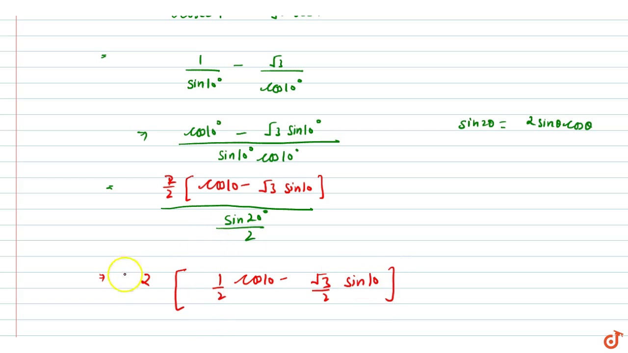 cosec10 sqrt3 Sec 10 YouTube cosec10-sqrt3-sec-10-youtube