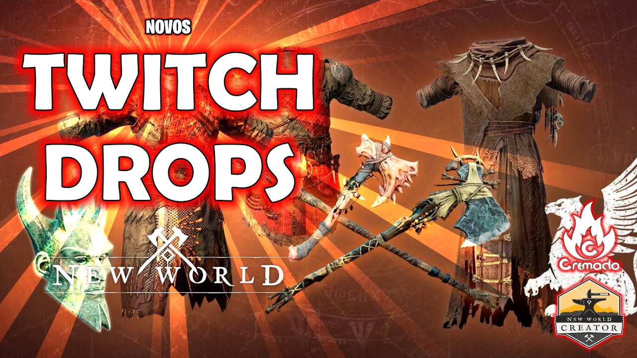 NEW WORLD: NOVOS DROPS DA TWITCH COM TEMATICA DA SERIE O GRIFO - YouTube