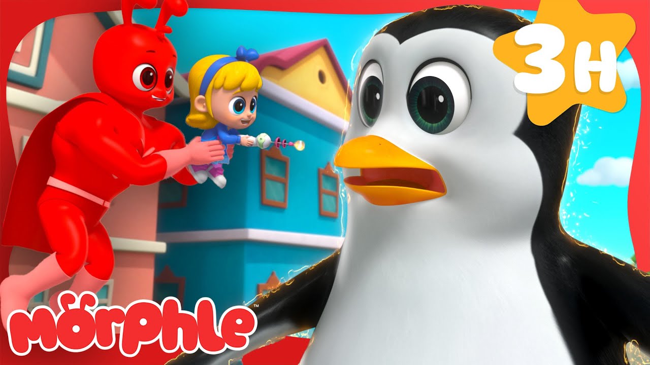 Giant Animals Take Over PetPort 🐧 Morphle Kids Cartoons | Videos for ...