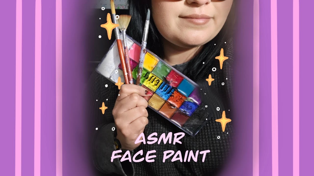 let paint your face! asmr style :) - YouTube