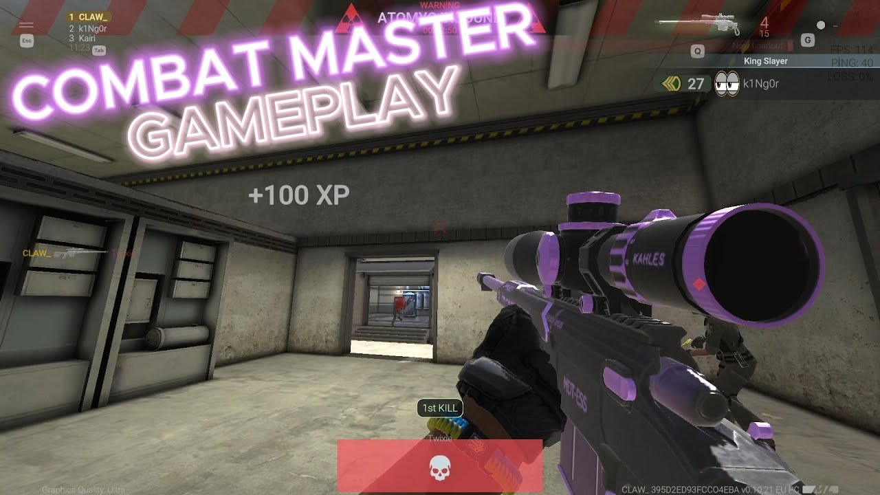 COMBAT MASTER gameplay - YouTube