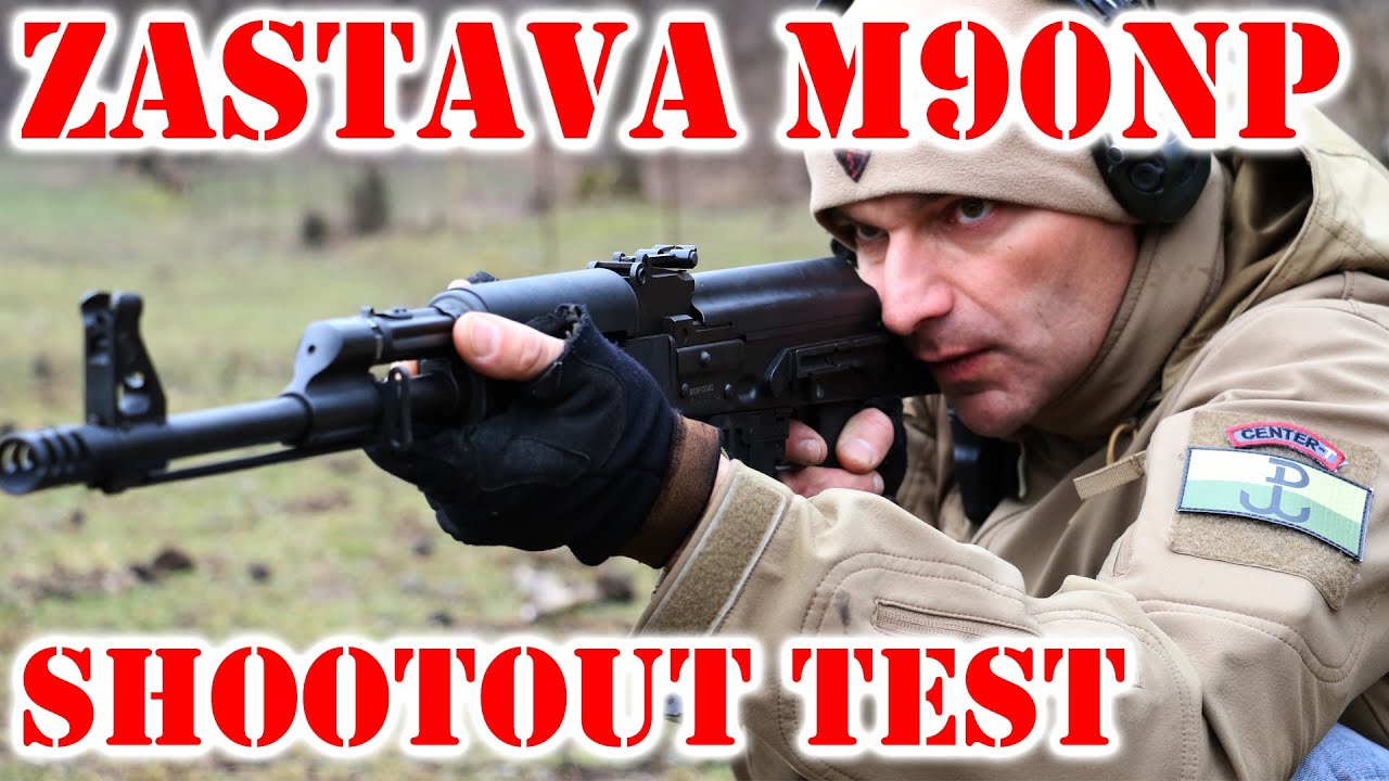 Zastava PAP M90NP Shootout Test - YouTube