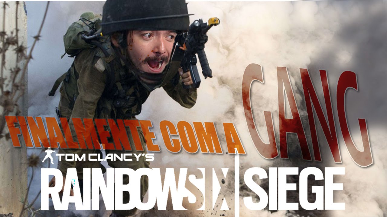 Rainbow Six Siege- Finalmente R6 com a gang FT VINI,DIDI,BIGODE e NOVAC ...