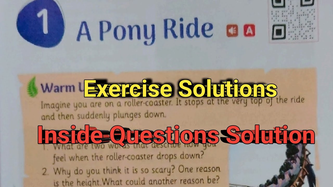 A Pony Ride Question Answer Class 8 l Ferns MCB Class 8 - YouTube
