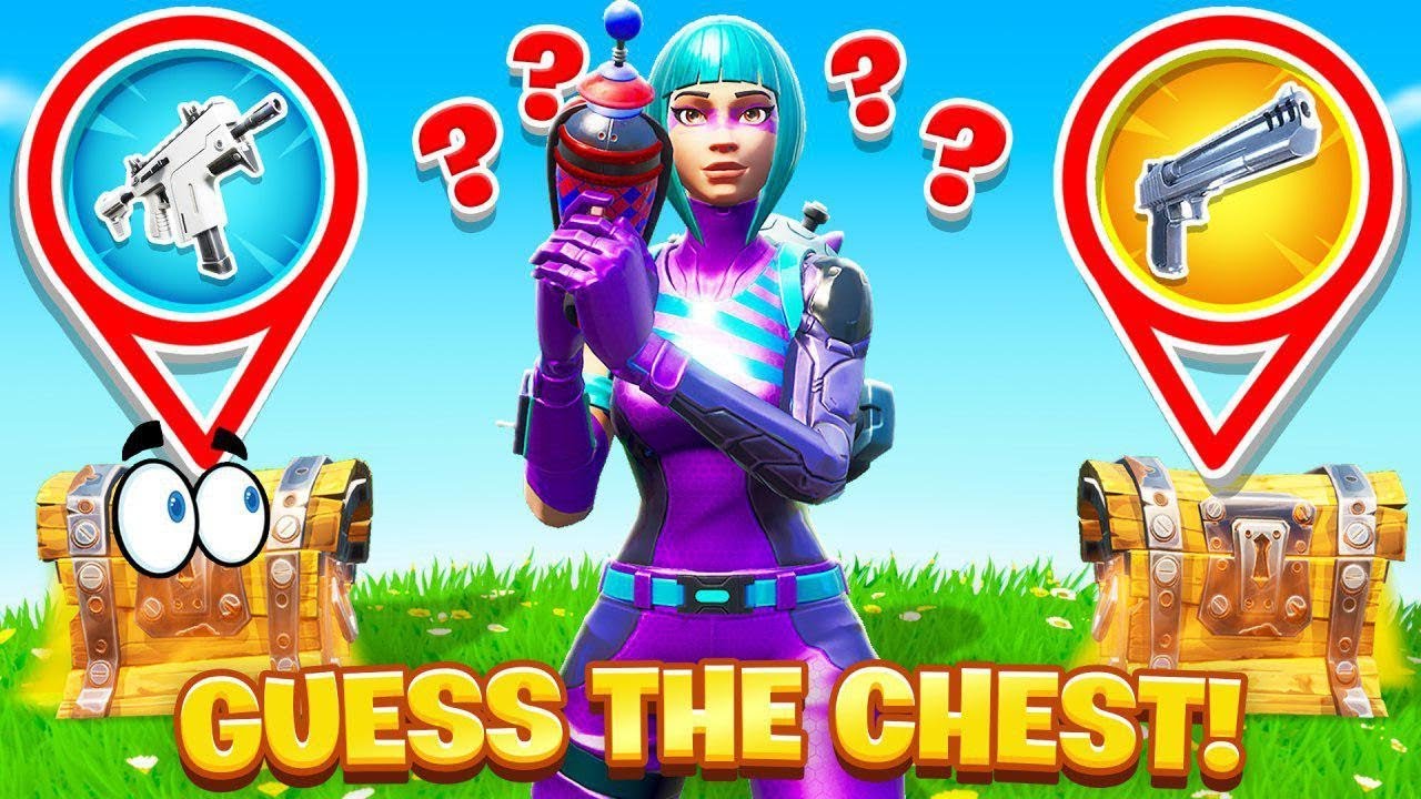 GUESS The FAKE CHEST (Fortnite) - YouTube