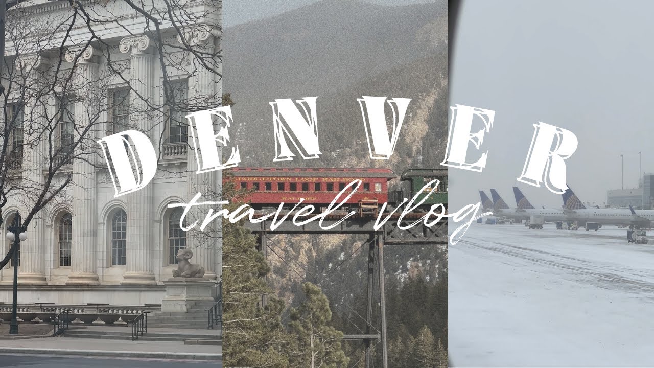 DENVER TRAVEL VLOG || Georgetown Railroad Loop, Nature and Science ...