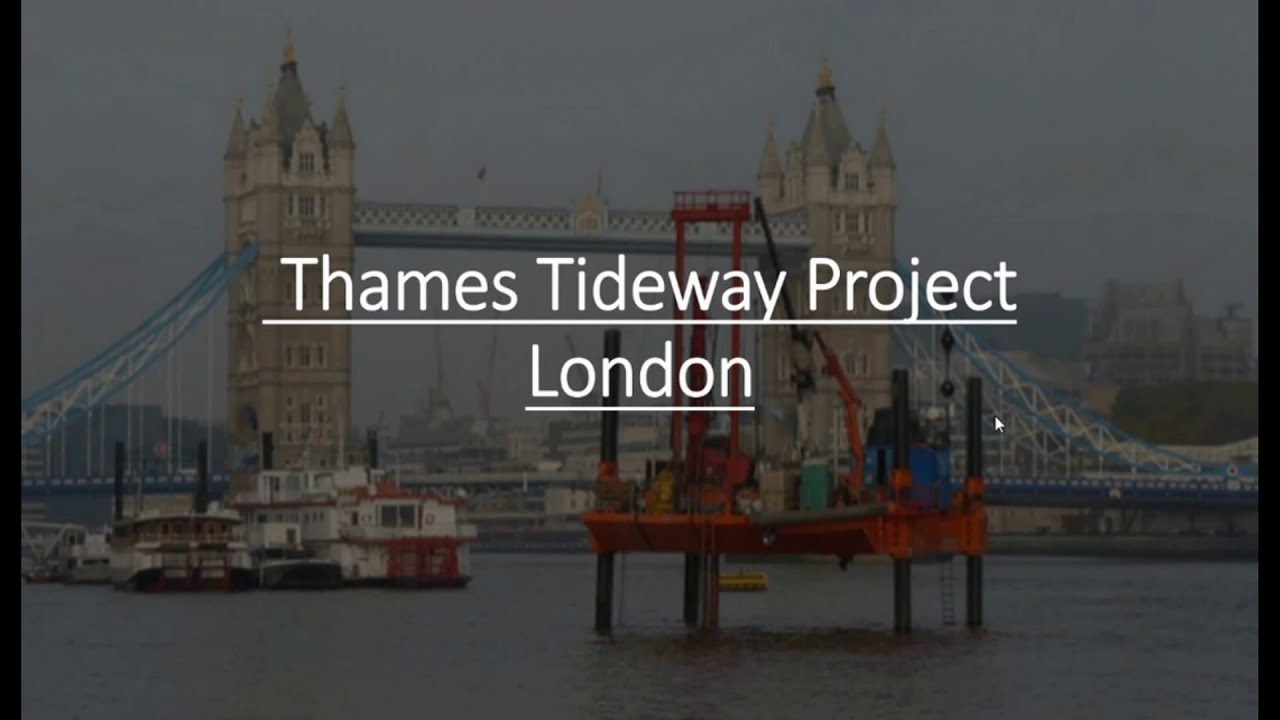 TAIym Webinar #3 Thames Tideway Tunnel - YouTube