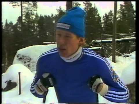 Gunde Svan - TV-debut 1981 - YouTube