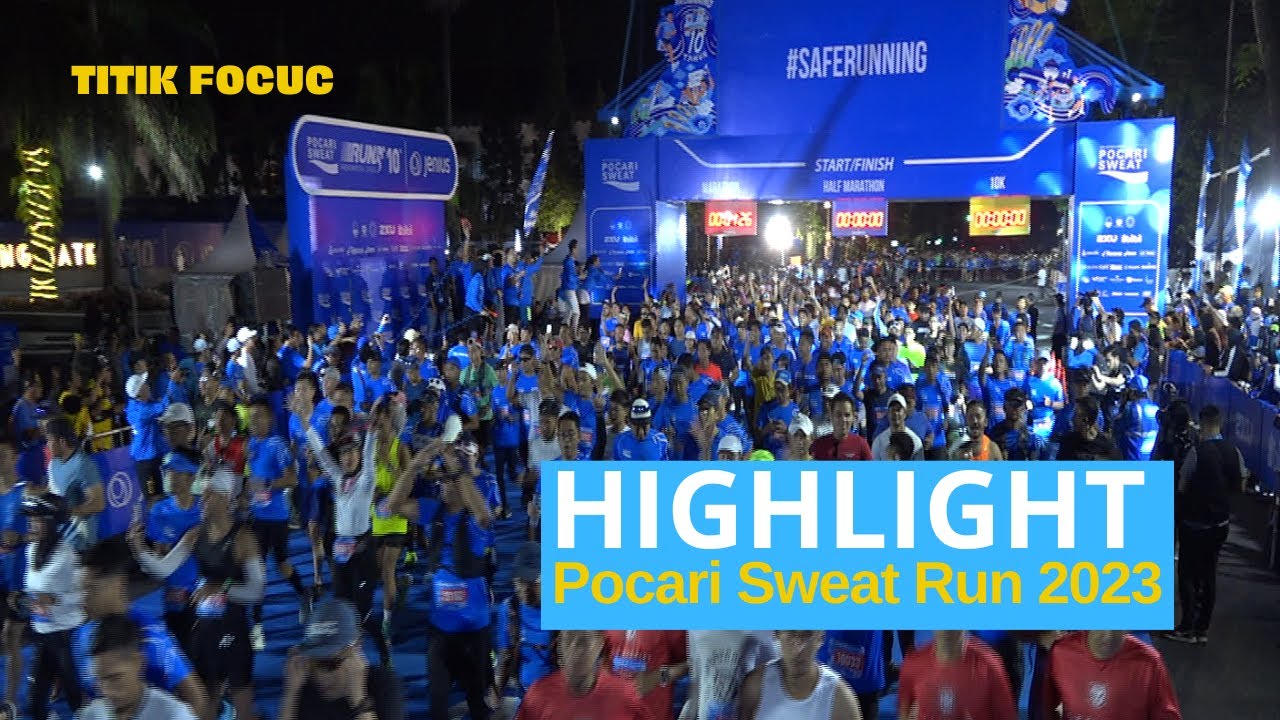 HIGHLIGHT Pocari Sweat Run 2023 - YouTube