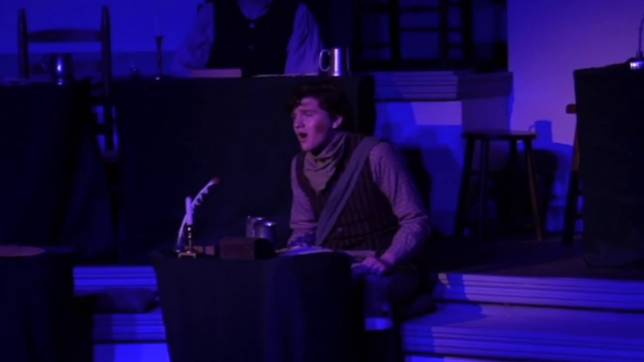 Ronan Green singing "Mama Look Sharp" The Courier in 1776 - YouTube